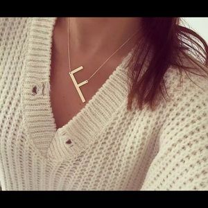 zdazzled | Jewelry | Y Letter Adjustable 6 To 2 Long Necklace Nw | Poshmark